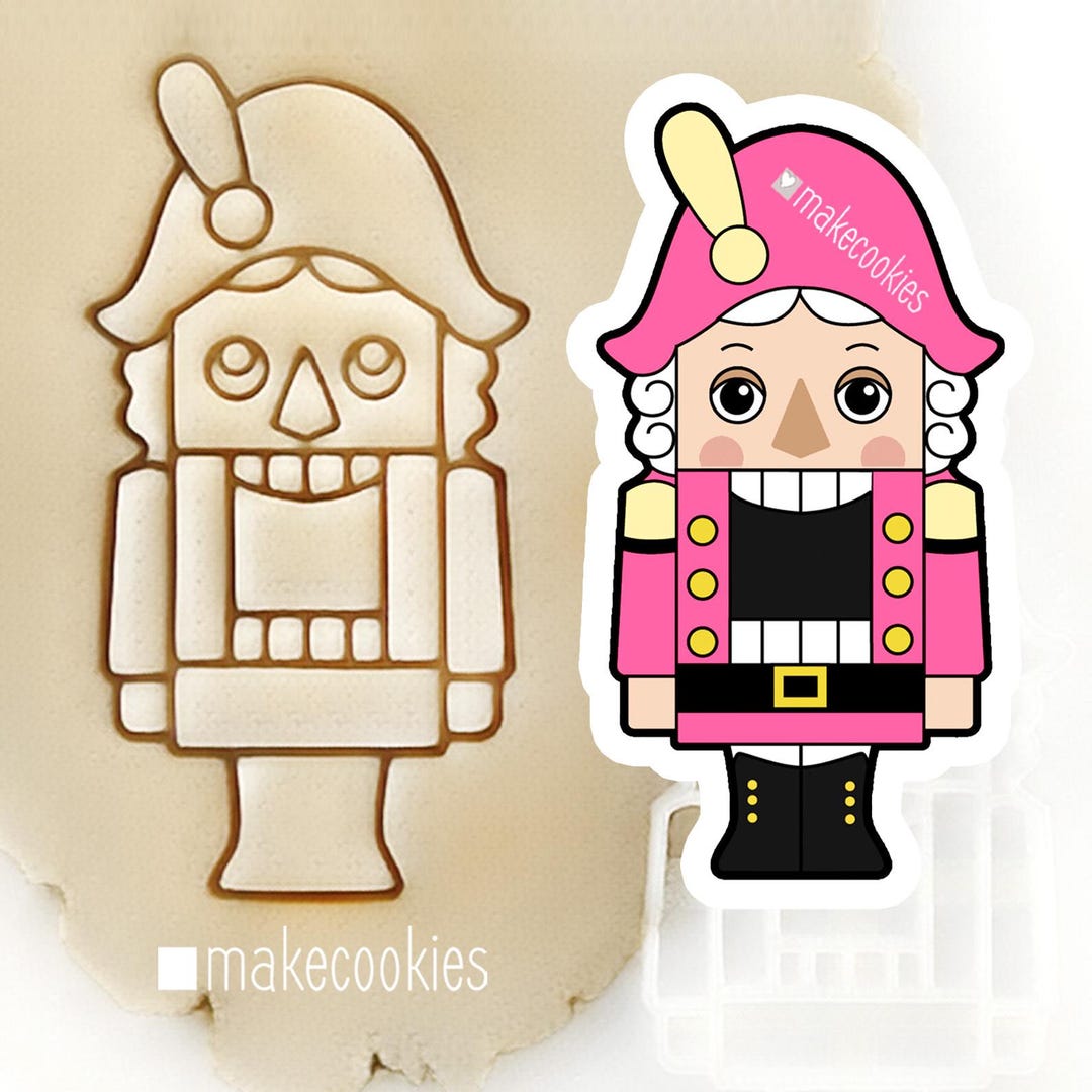 Nutcracker Cookie Cutter, Christmas Cutters, Fondant Cutter - Etsy
