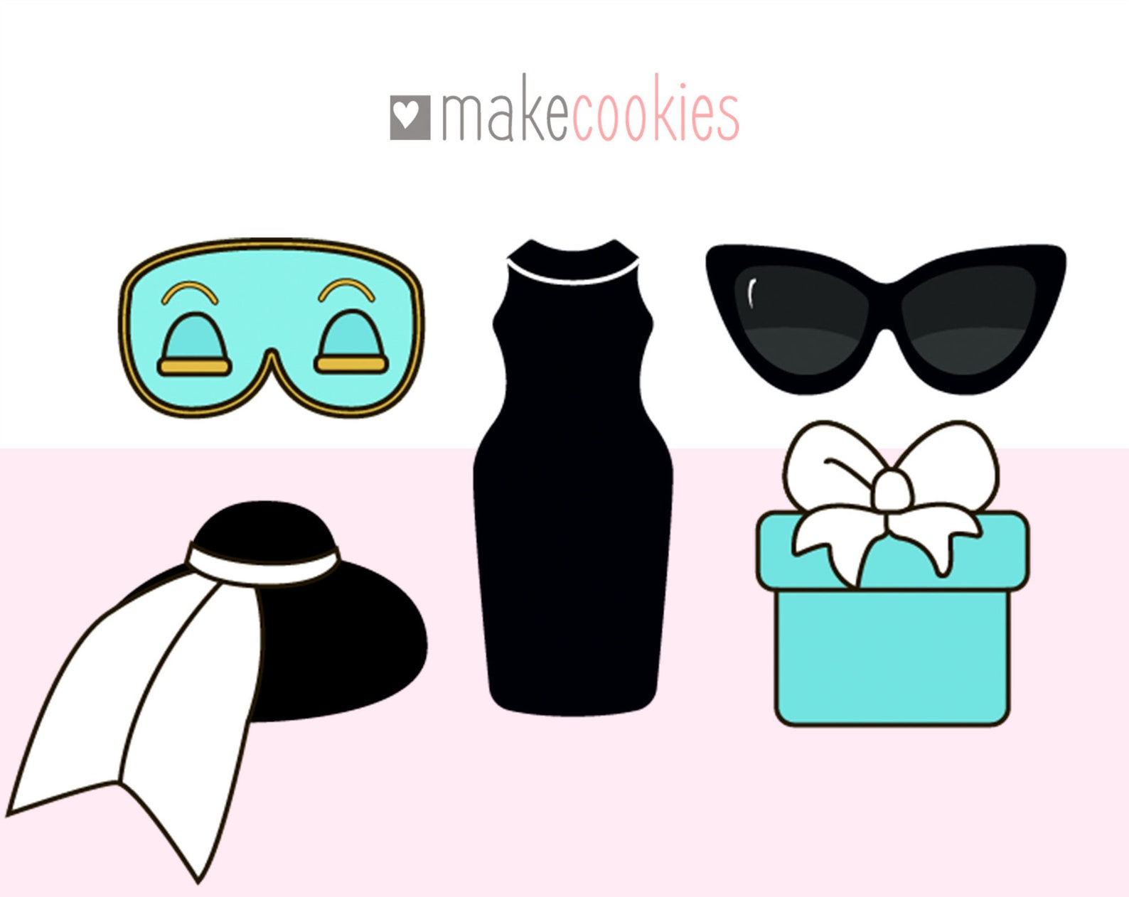 Audrey Cookie Cutter Set 1 - Etsy