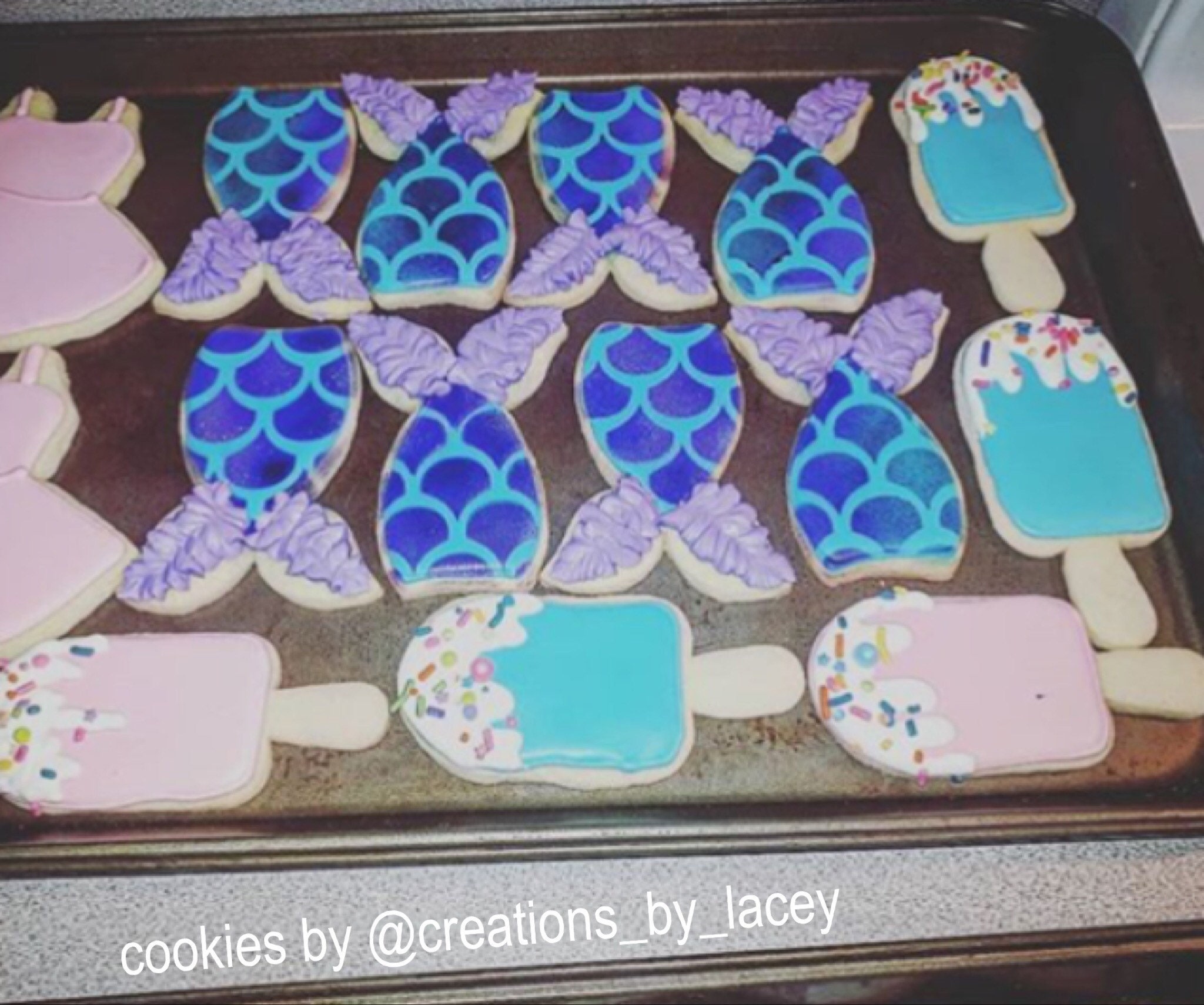 Mermaid Tail Cookie Cutter Cookie cutters 3D printed | Etsy