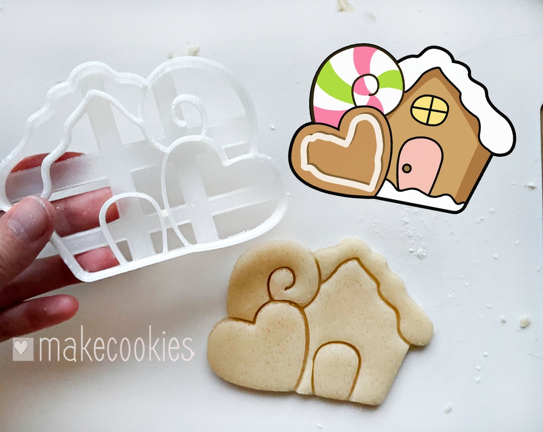 Gingerbread House Cookie Cutter - Etsy