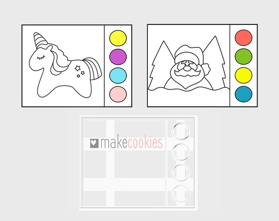 PYO Cookie Cutter Kids Cookie Cutter PYO Plaque Cutter | Etsy