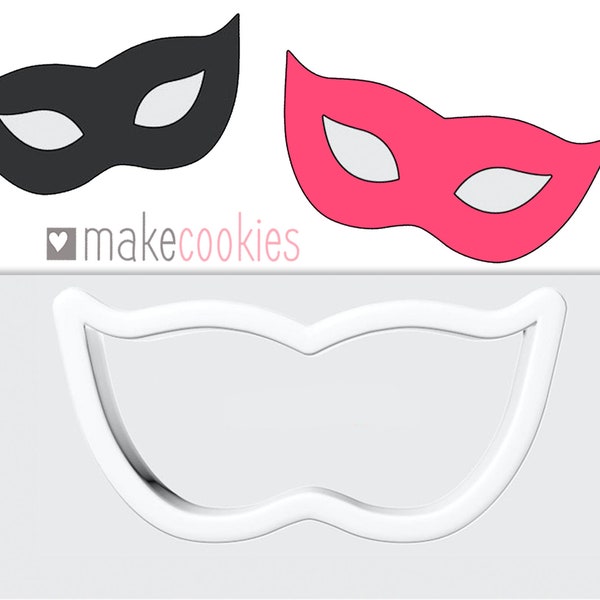 Masquerade Mask Cookie Cutters - Etsy