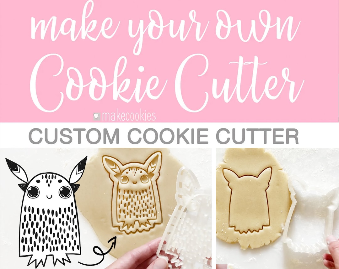 Custom Cookie Cutter Based on Your Design or Photo. Personalized 3d ...