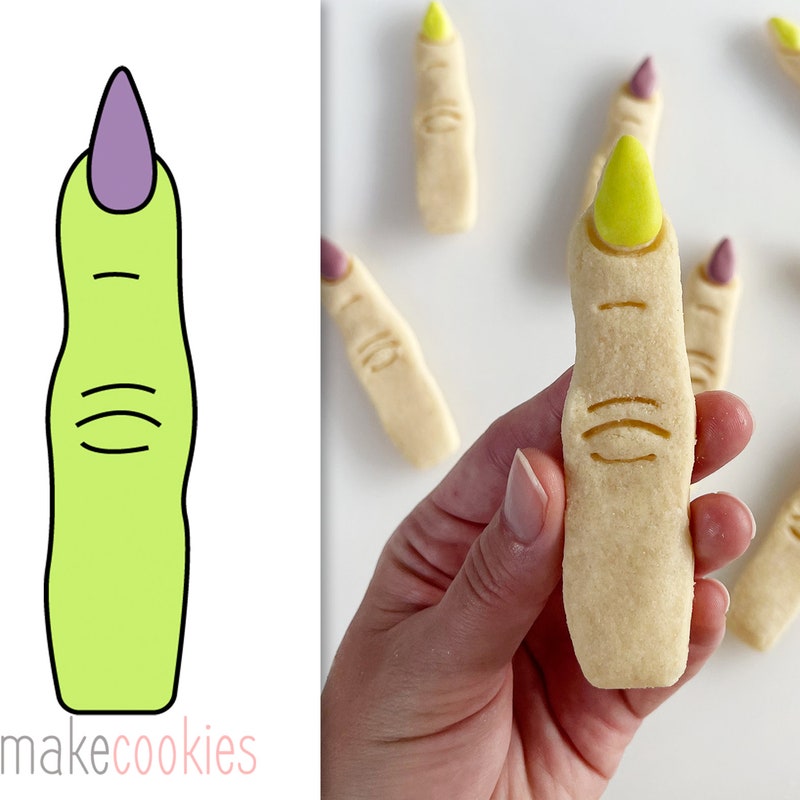 Finger Cookie Cutter - Etsy