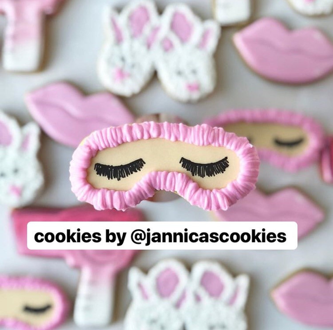 Sleep Mask Cookie Cutter Fondant Cutter 3D Prnted L Bridal - Etsy