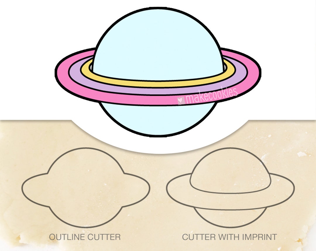 Planet Cookie Cutter Solar System Cutters Space Themed - Etsy Australia