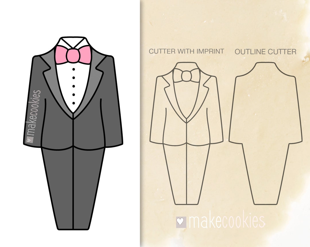 Tuxedo Paper Doll Template