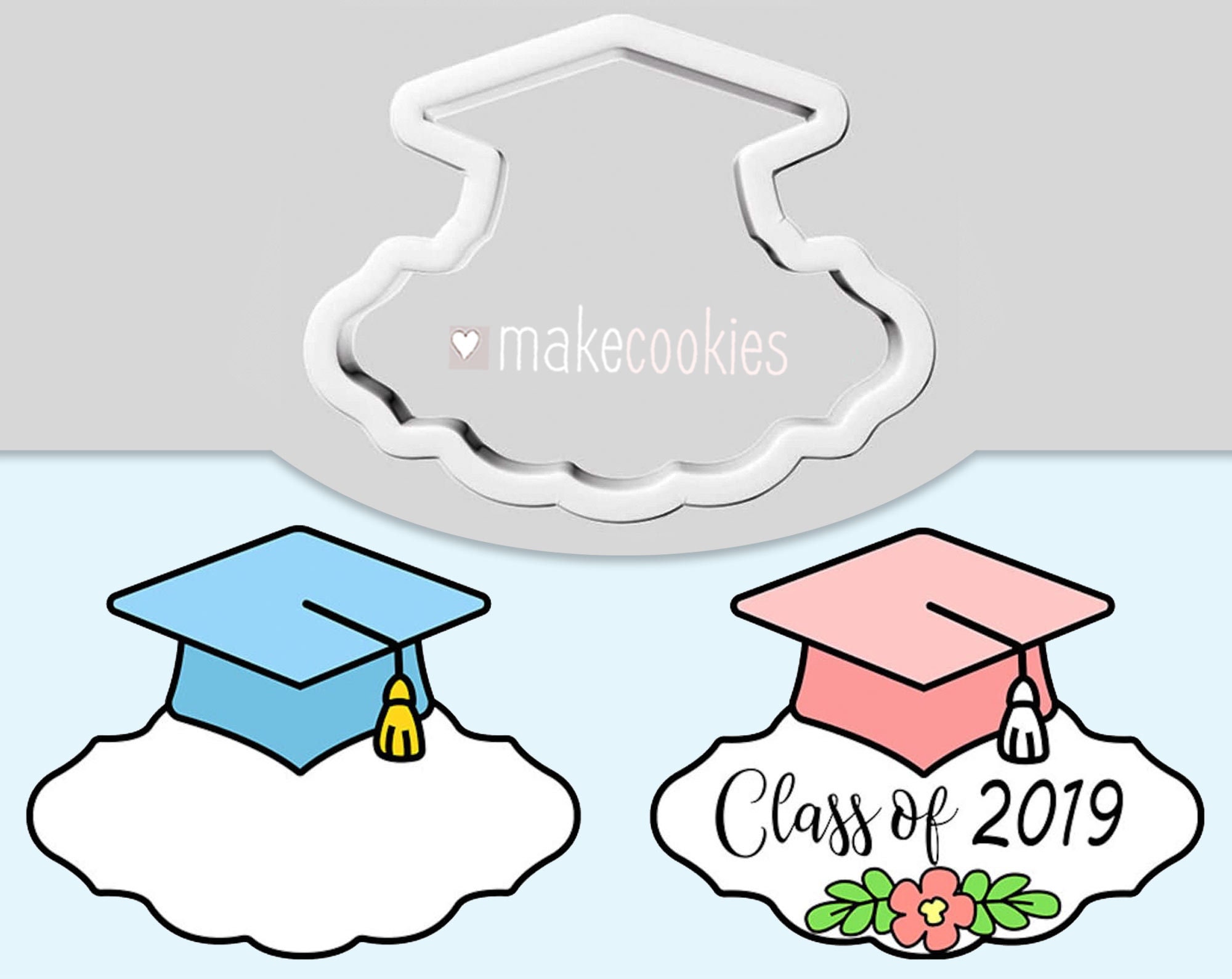 Graduation Plaque Cookie Cutter Graduation Cookie Cutters - Etsy