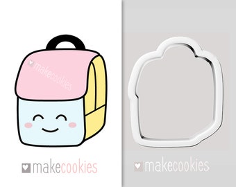 School Backpack Cookie Cutter Set - Etsy