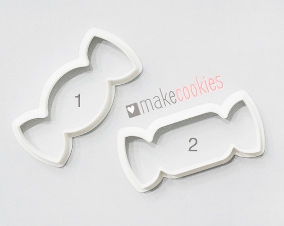 Candy Cookie Cutter Christmas Cookie Cutters 3d Printed | Etsy