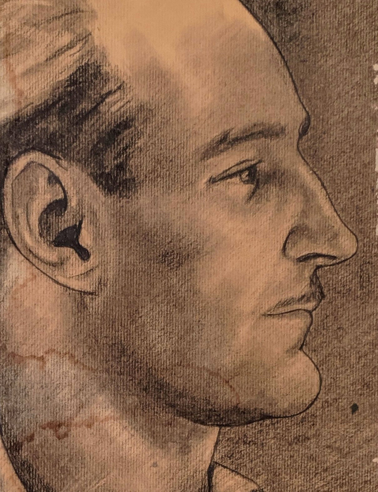 Original Antique Vintage Art by William Joseph Claus 1890 1900 Pencil ...