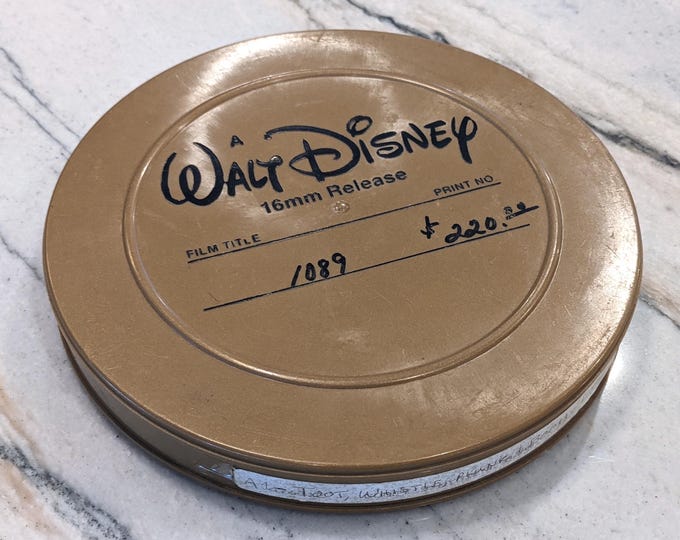 Vintage 16mm Walt Disney Film Toot Whistle Plunk & Boom 1953 Academy ...