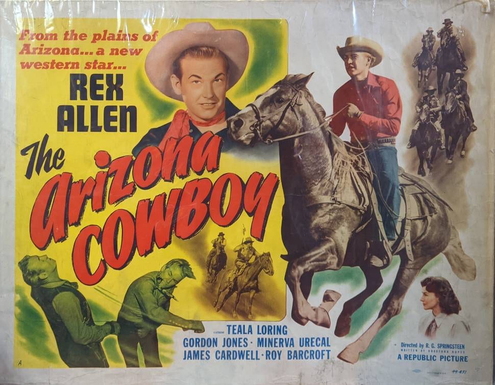 1950s Western Movie Posters Original Vintage Classic Old Western Movie