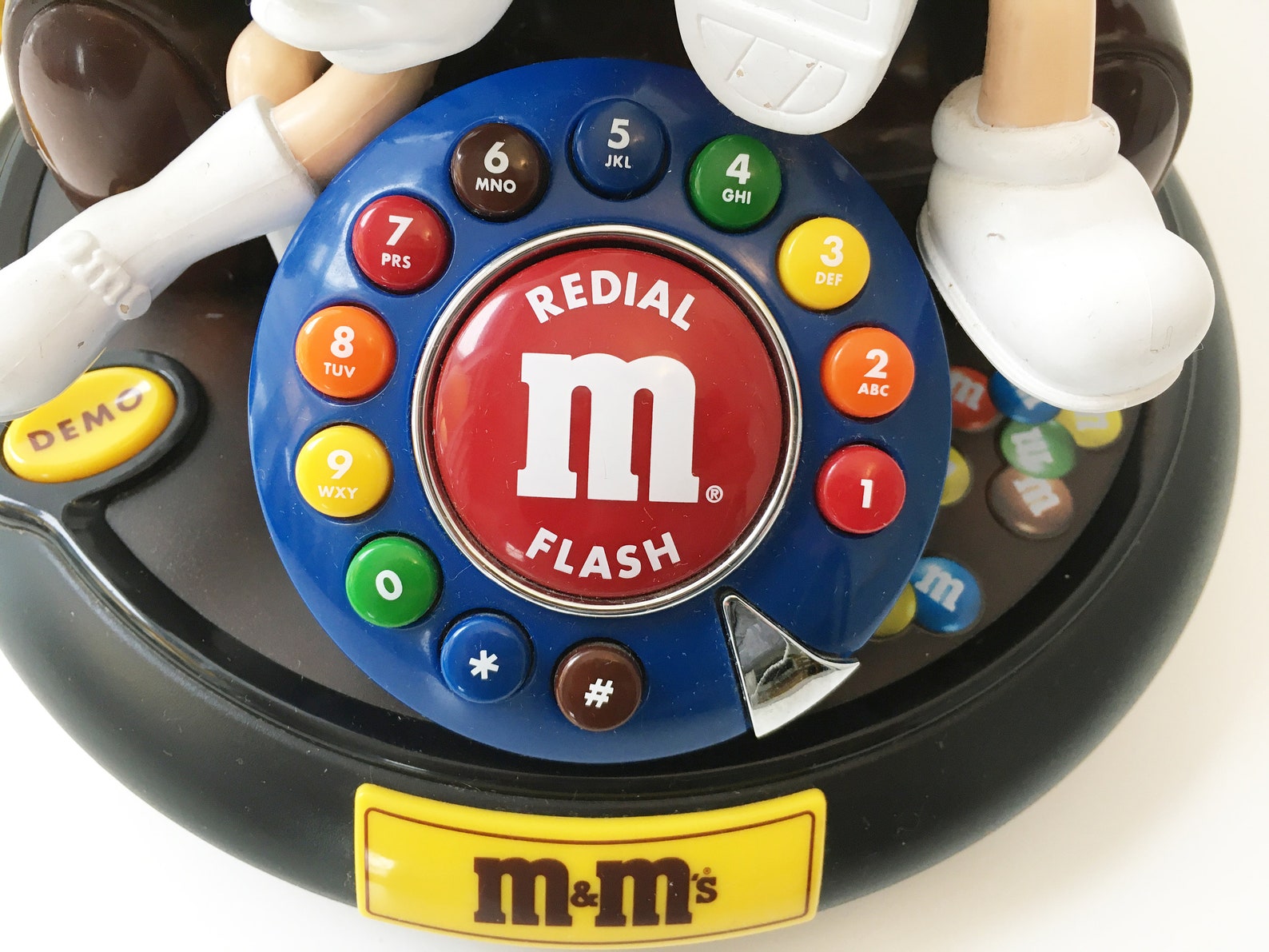 M&M Landline Telephone Retro 1980s Animated With Talking Characters! - Etsy
