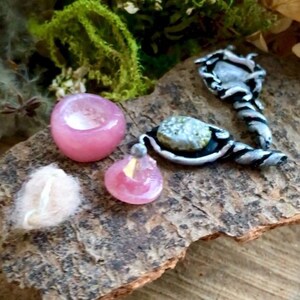 Fairy Dressing Table & Stool Set Gift for Miniature Doll House, Magical ...