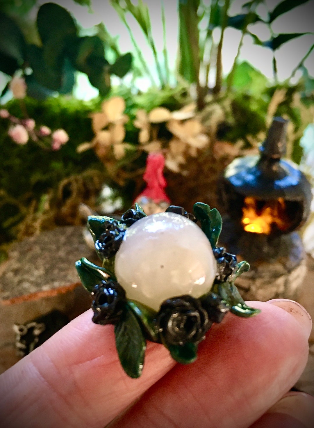 12th Scale Miniature Crystal Ball for Witches/wizards/fairies/dolls ...