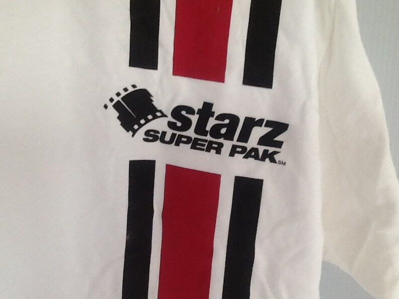 Vintage New Old Stock '90s Promo T-Shirt STARZ SUPER PAK | Etsy