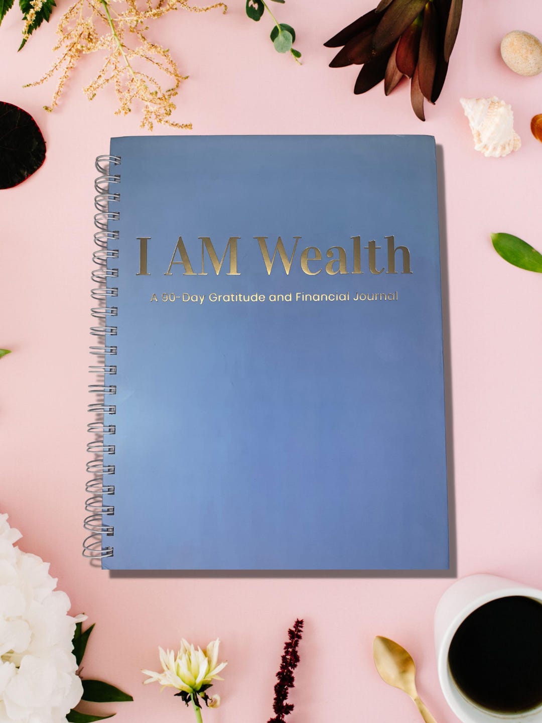I Am Wealth Manifesting Journal | Abundance Prompts, Affirmations ...