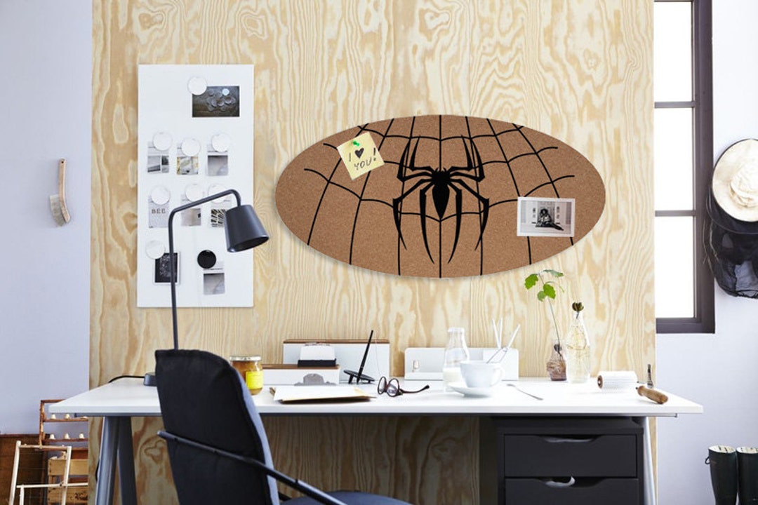 Spider-man Pin Board Cork Board Organizer Children Room Organization - Etsy