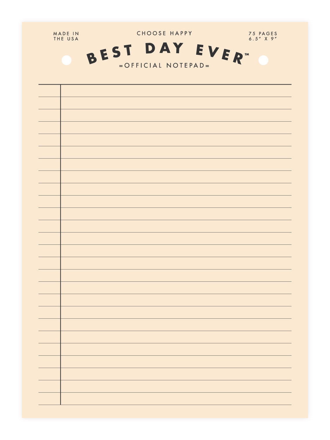Best Day Ever Official Notepad - Etsy