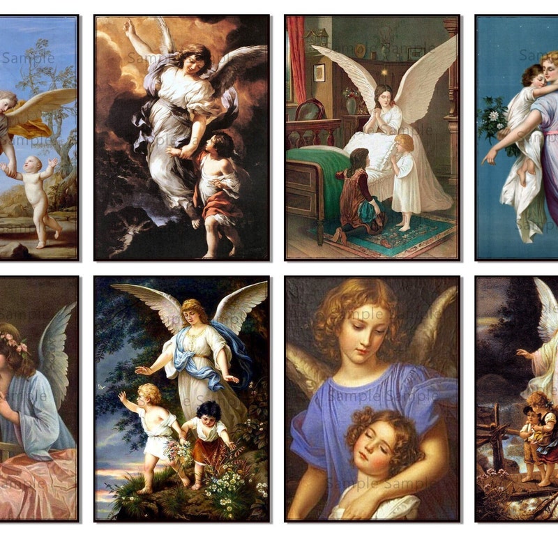 Angel Postcards - Etsy