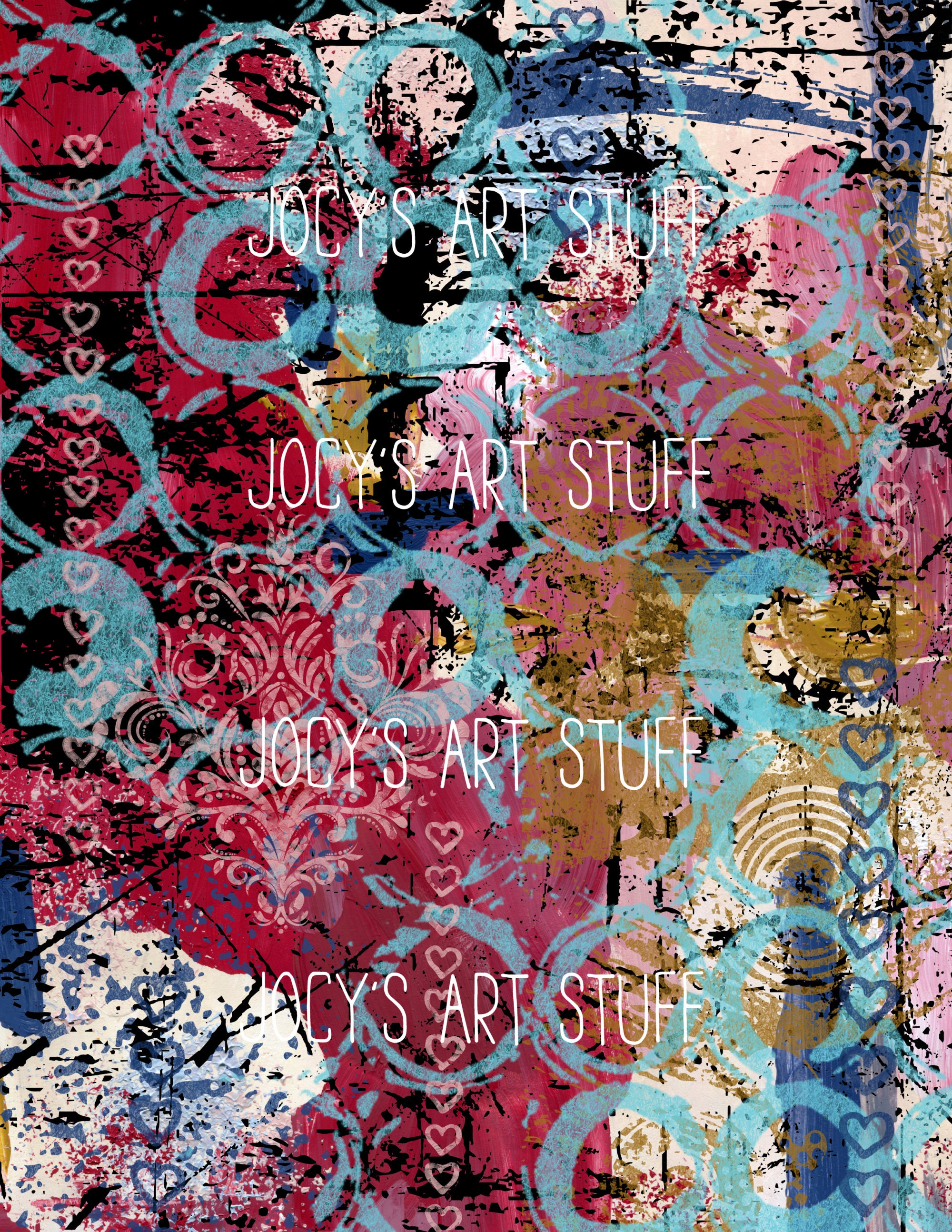 Digital Collage Backgrounds Collage Tear Sheets Printable Papers ...