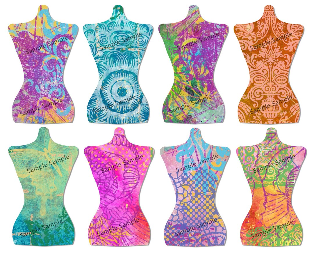 Collage Bodies | Collage Sheets | Art Journal Collage | Mixed Media ...