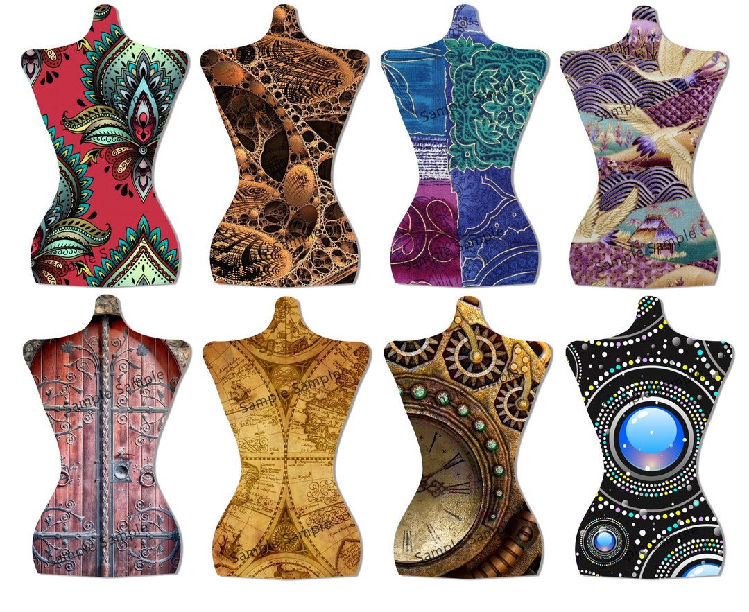 Collage Bodies | Collage Sheets | Art Journal Collage | Mixed Media ...