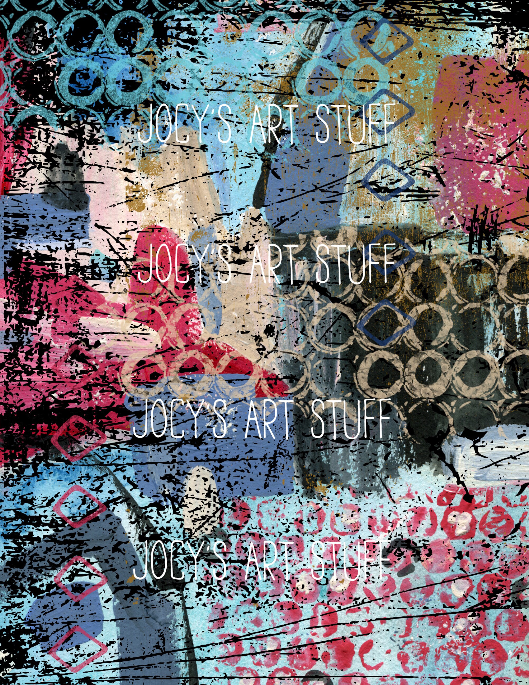 Digital Collage Backgrounds Collage Tear Sheets Printable Papers ...