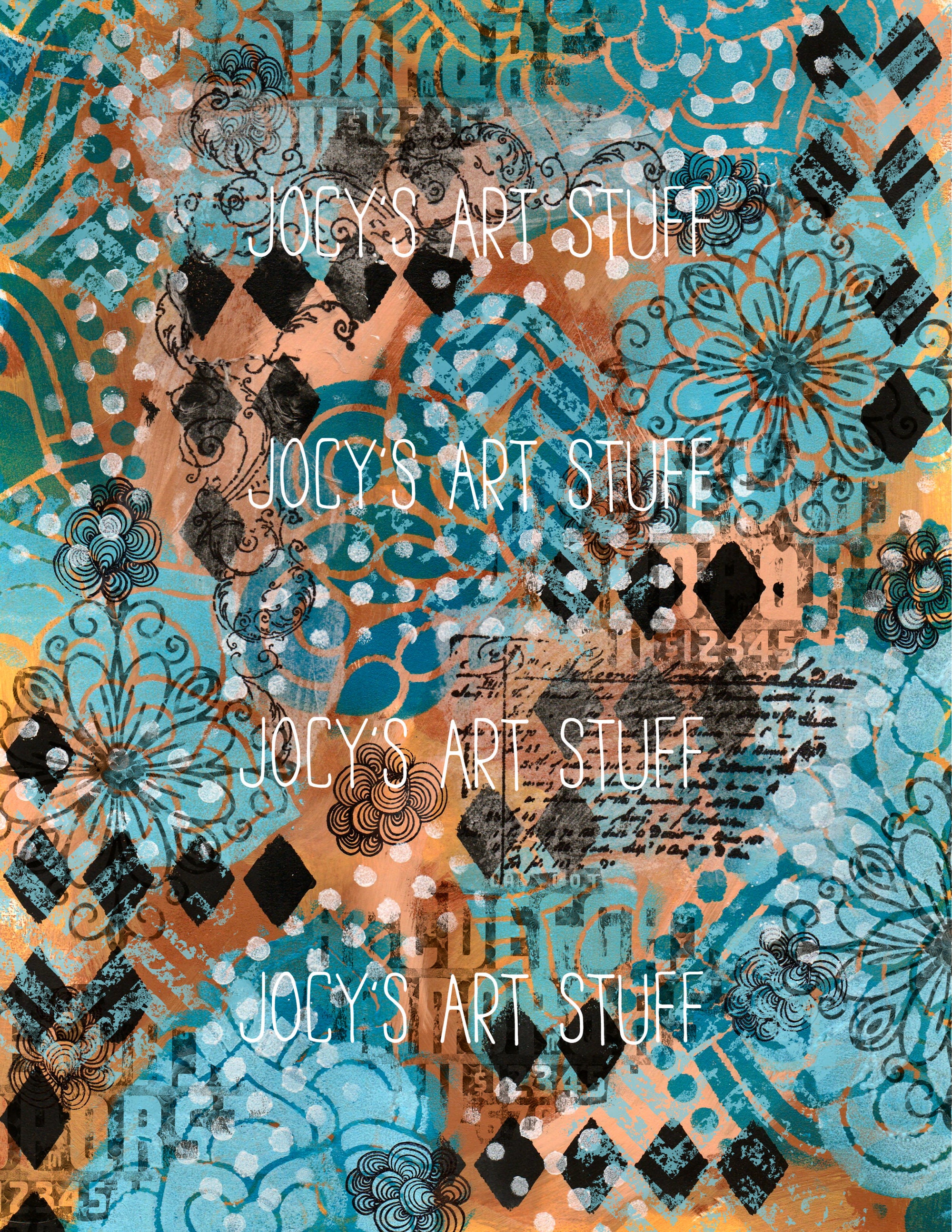 Mixed Media Collage Backgrounds Hand Made Backgrounds Collage Tear ...