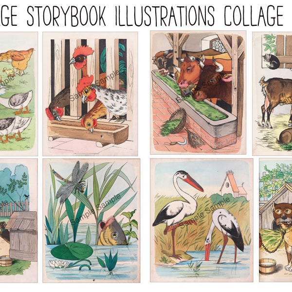 Vintage Storybook - Etsy