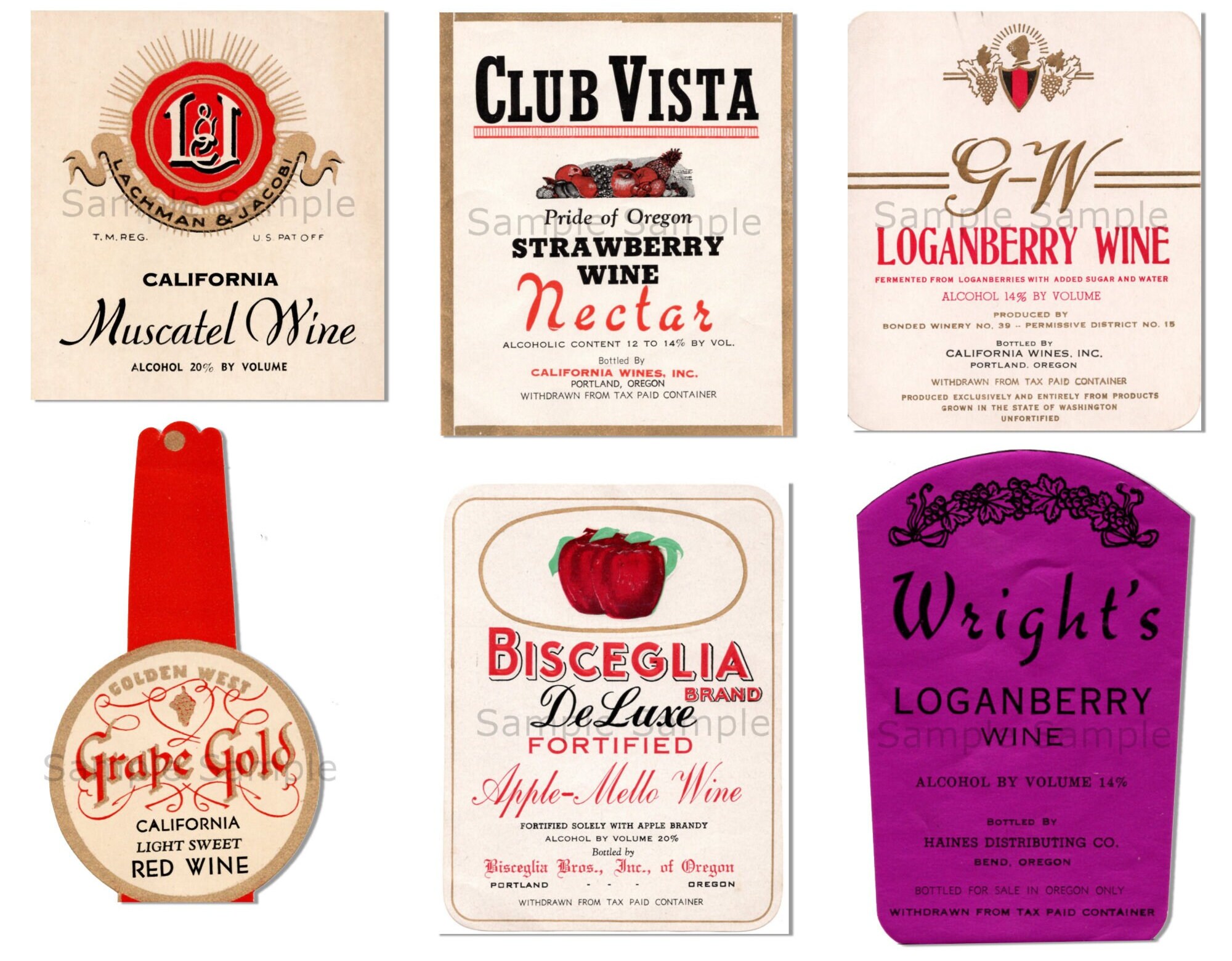Vintage Labels Collage Sheet Digital Download Printable - Etsy