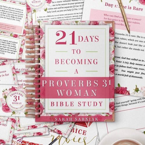 Proverbs 31 Woman Bible Study PRINTABLE Bundle Proverbs 31 - Etsy