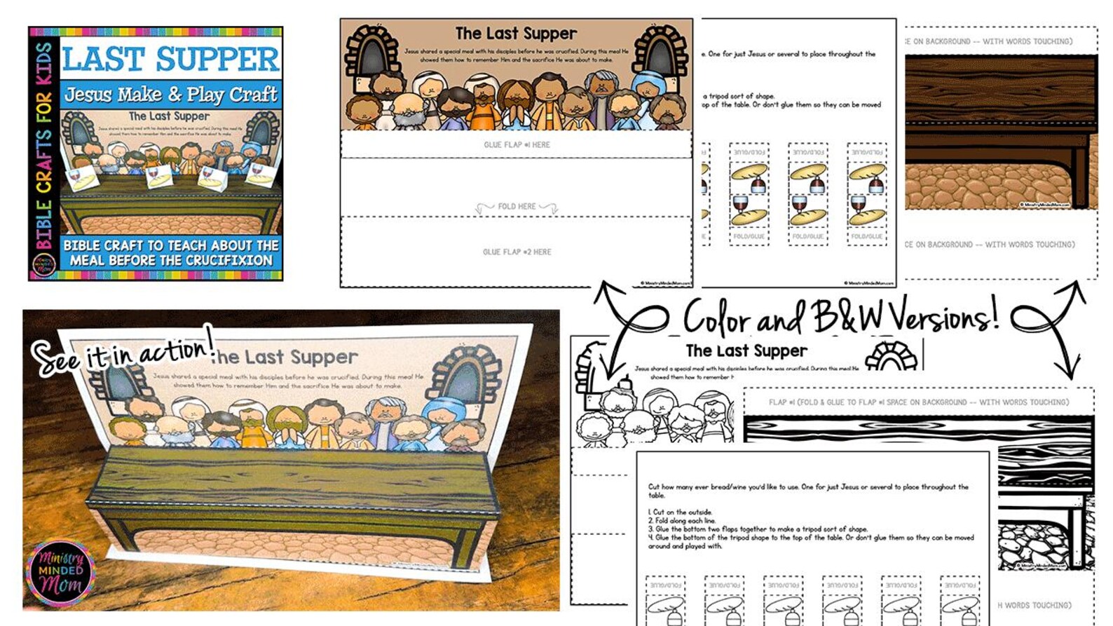 The Last Supper Craft | Holy Week Craft for the Last Supper | Easter ...