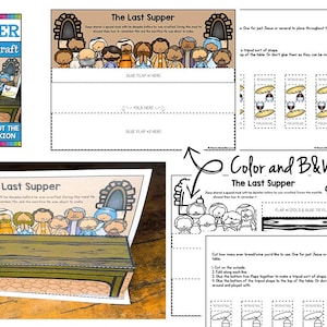 The Last Supper Craft | Holy Week Craft for the Last Supper | Easter ...