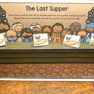 The Last Supper Craft | Holy Week Craft for the Last Supper | Easter ...
