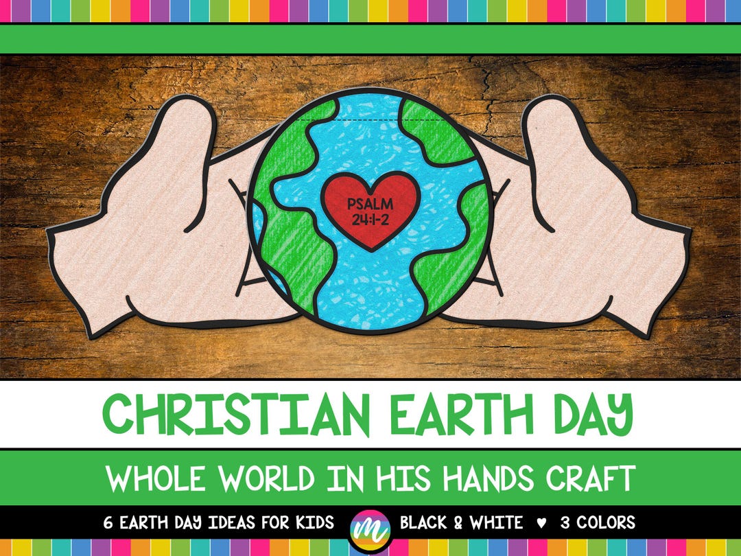 Christian Earth Day Craft Project for Church School or Home | Biblical ...