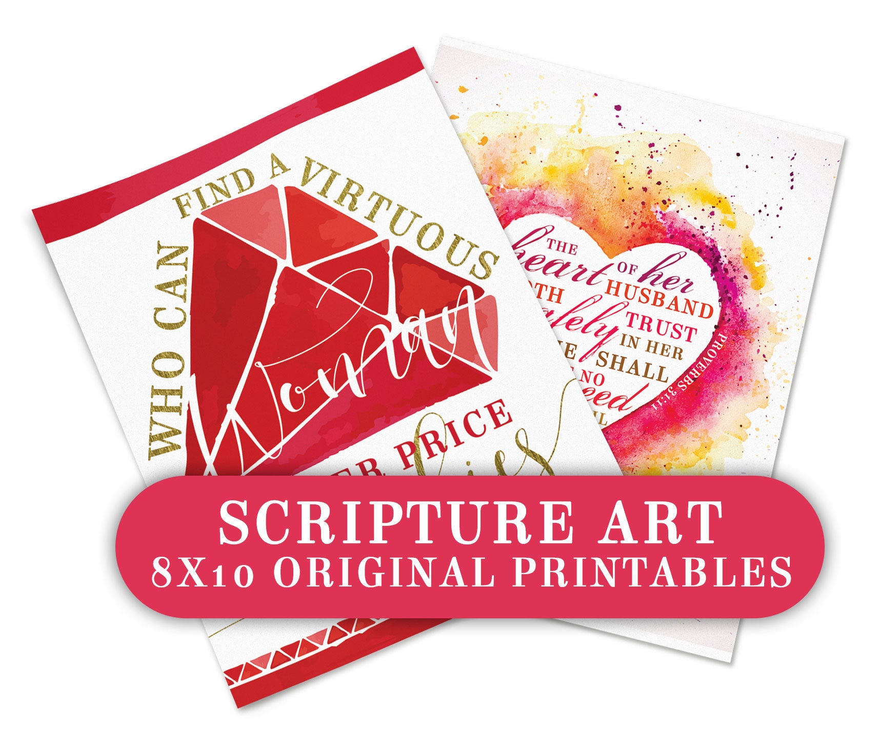 Proverbs 31 Woman Bible Study PRINTABLE Bundle Proverbs 31 Devotional ...