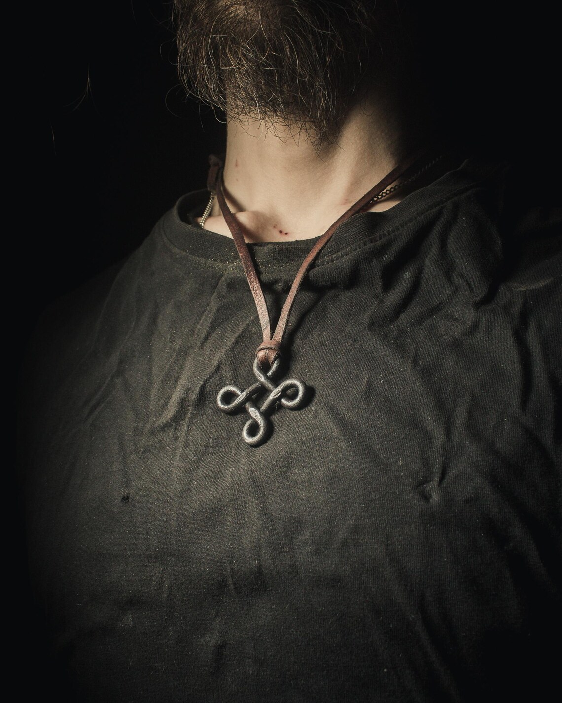 Viking Hannunvaakuna Necklace Forged Pendant Handcrafted Norse Jewelry ...