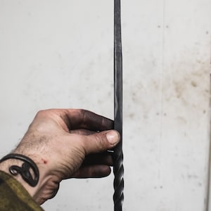 Bacon Meat Steak Flipper Turner Hand-forged – Rustic BBQ Tool for ...