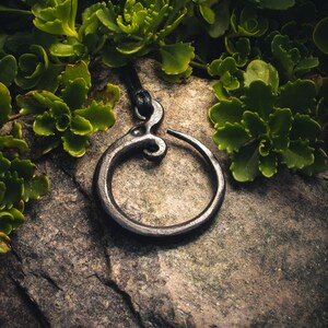 Midgard Serpent Pendant Norse Mythology Necklace Handmade Viking ...