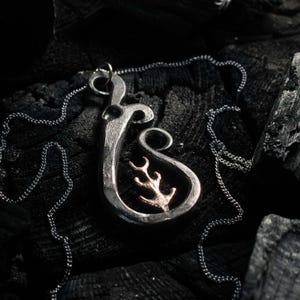 Midgard Serpent Necklace Tree of Life Jormungandr Viking Yggdrasil ...