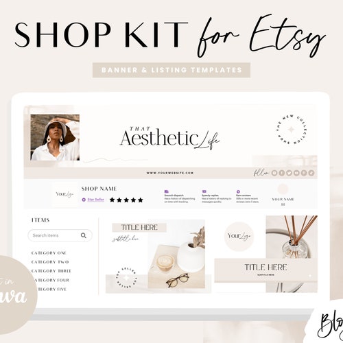 Etsy Shop Banner Kit Etsy Canva Banners Etsy Store Listing - Etsy Etsy Shop Banner Kit Etsy Canva Banners Etsy Store Listing - Etsy