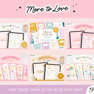 Planner Font Bundle Handwriting Fonts for Goodnotes Fonts for Procreate ...