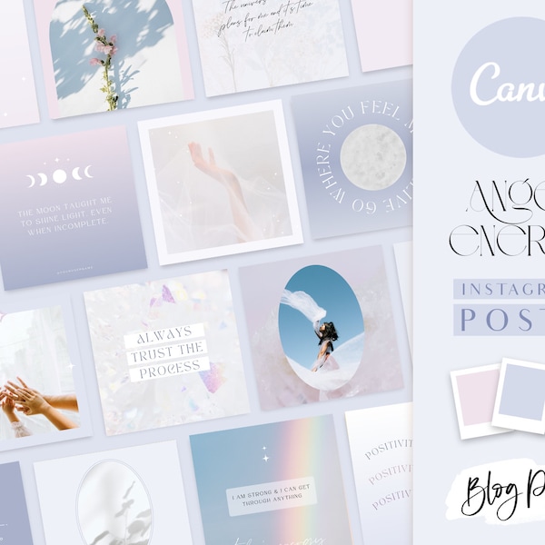 Pastel Instagram Template - Etsy