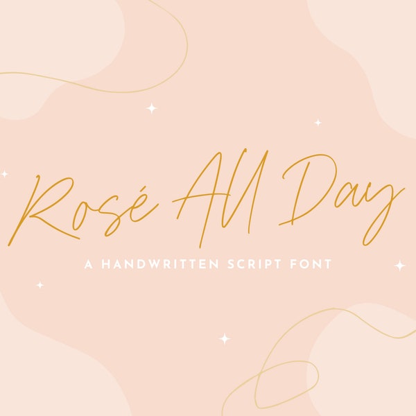 Rose All Day - Etsy