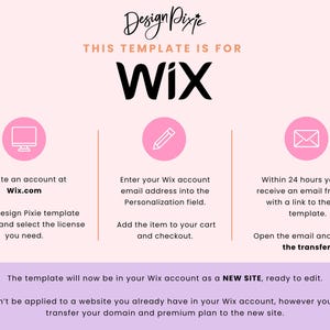 Wix Website Template - Creative Theme for Wix - Life Coach Website ...
