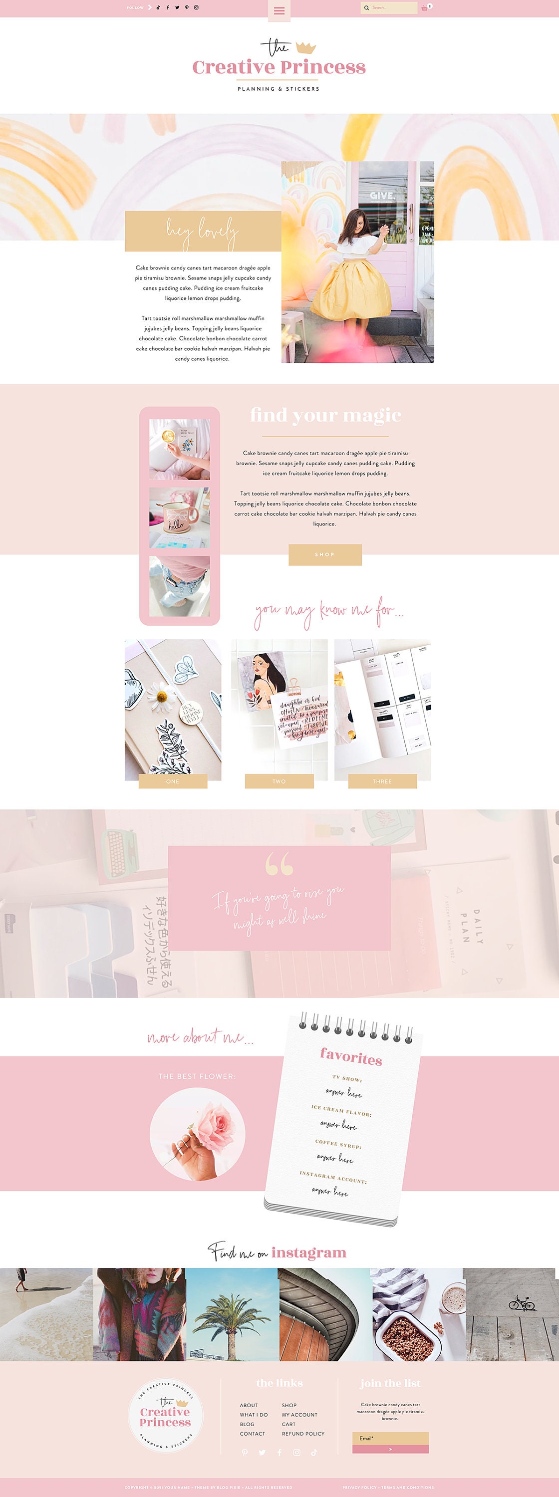 Wix Website Template Creative Ecommerce Online Store - Etsy Australia