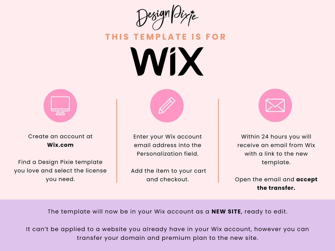 WIX Blog Template - Website Design for Bloggers - WIX Blog Theme - Wix ...