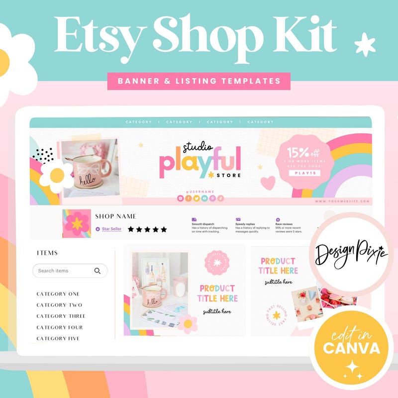 Etsy Shop Logo - Etsy